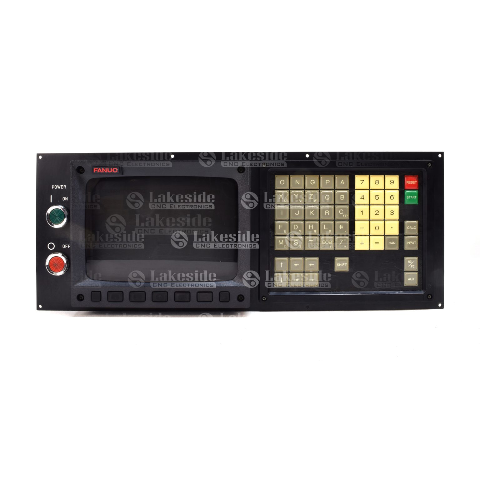 FANUC A02B-0076-C121 MILL 9 INCH MONO CRT/MDI UNIT - Lakeside CNC Group ...