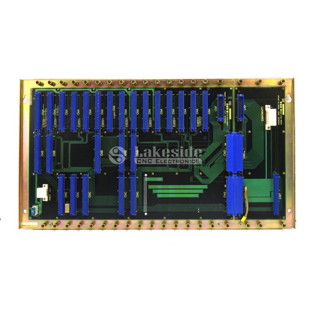 FANUC A16B-1010-0120 RF BACKPLANE PCB - Lakeside CNC Group, Inc.