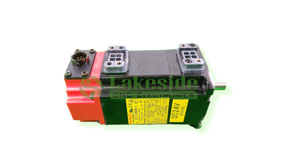 FANUC A06B-0115-B403 AC MOTOR BIS0.5/6000 B64IA BRK - Lakeside CNC ...
